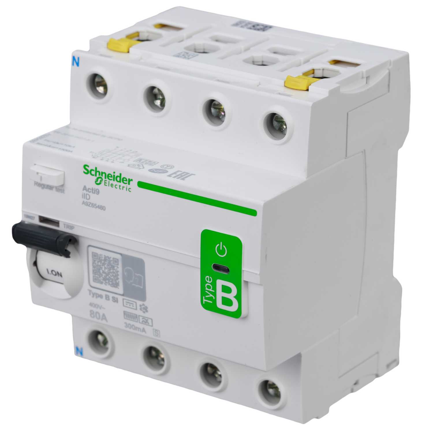Residual Current Device, Type B, 4-pole, | Greev Cyprus | EV Charger ...